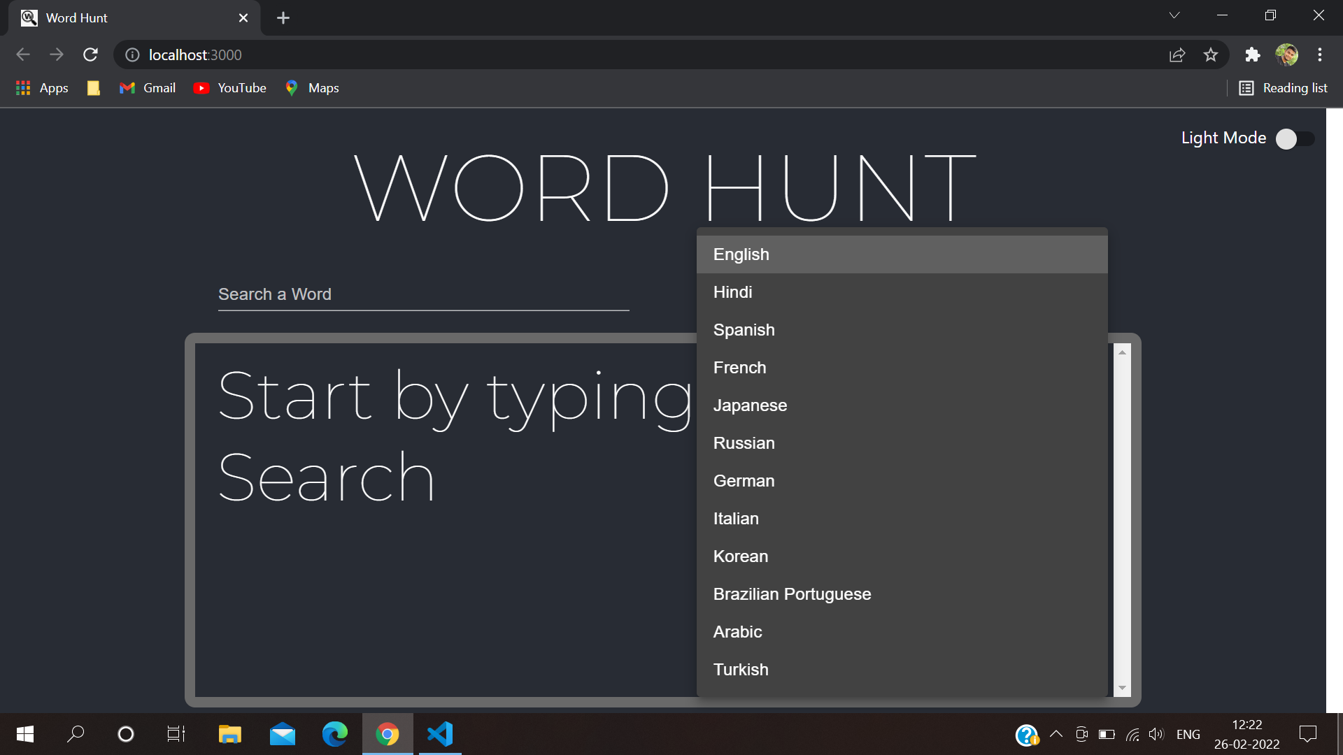 GitHub - ravi1chauhan/Word_Hunt: Word Hunt is a Dictionary which can be ...