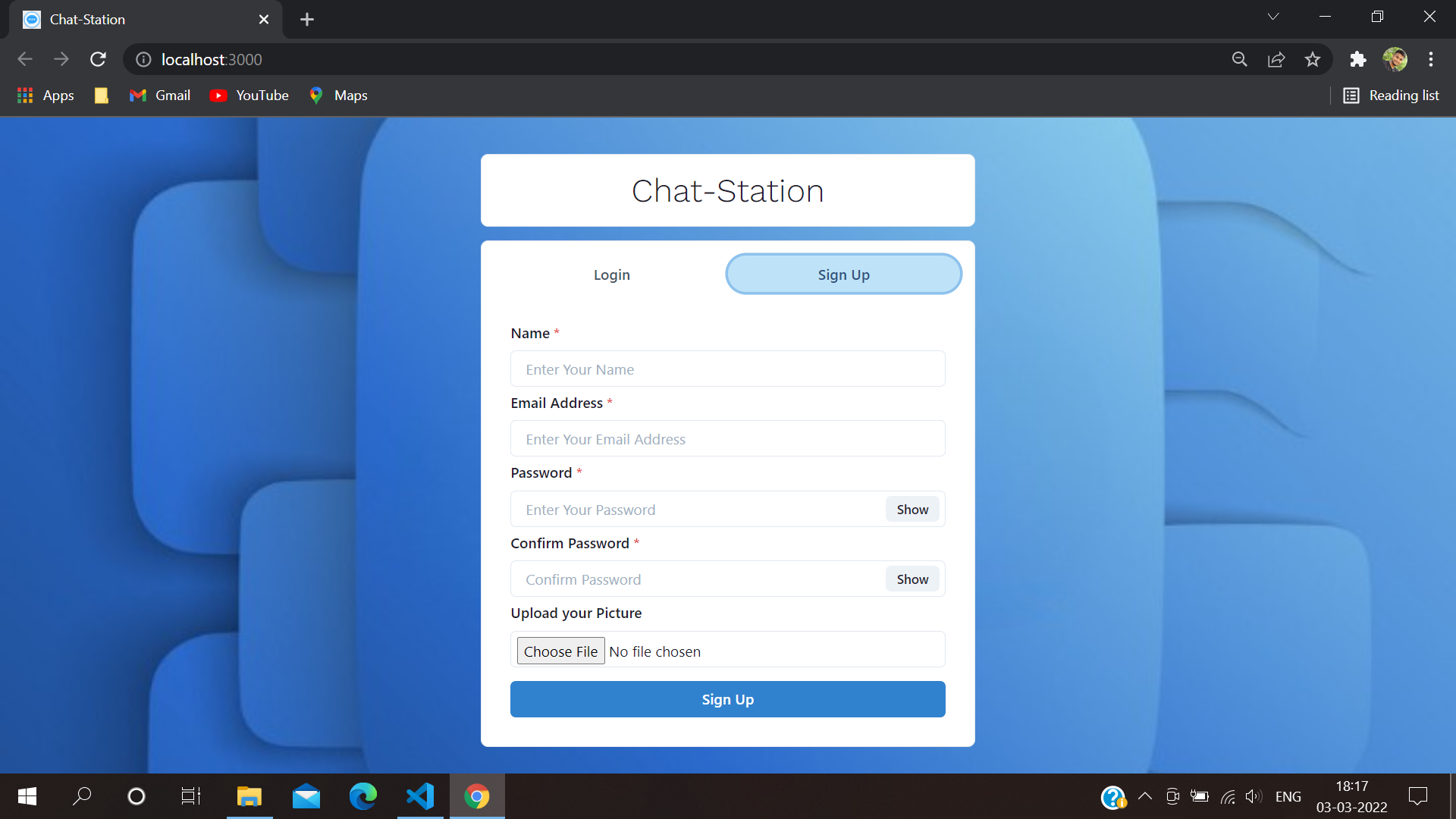 GitHub - ravi1chauhan/MERN-Chat-Station: Chat-Station is a Full Stack ...