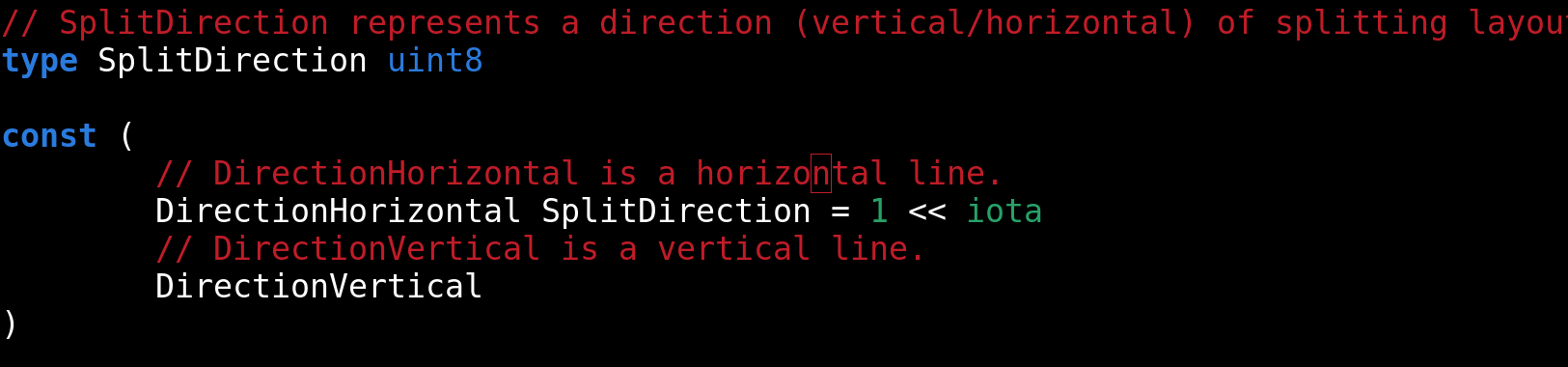 [bug] SplitLayout (DirectionHorizontal == Vertical?) & (DirectionVertical == Horizontal ...