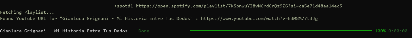 how to capture spotdl output · Issue #1407 · spotDL/spotify-downloader · GitHub