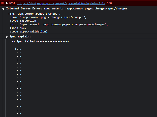 bug: Pasting SVG leads to "Internal Server Error" · Issue #2548 · penpot/penpot · GitHub