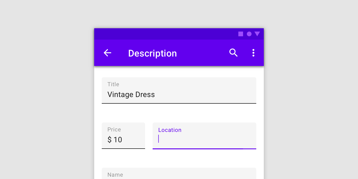 Allow to set different TextInput styles · Issue #1686 · eclipsesource/tabris-js · GitHub