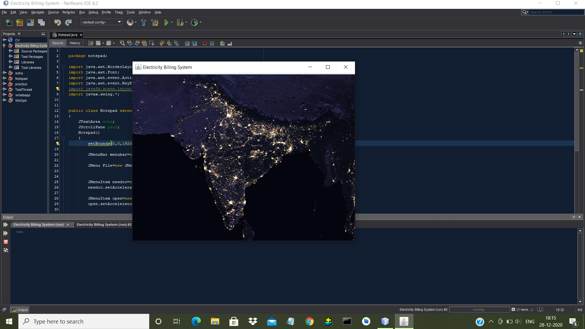 GitHub - ShubhiKatiyar/Electricity-Billing-System: Concept Used: Core ...