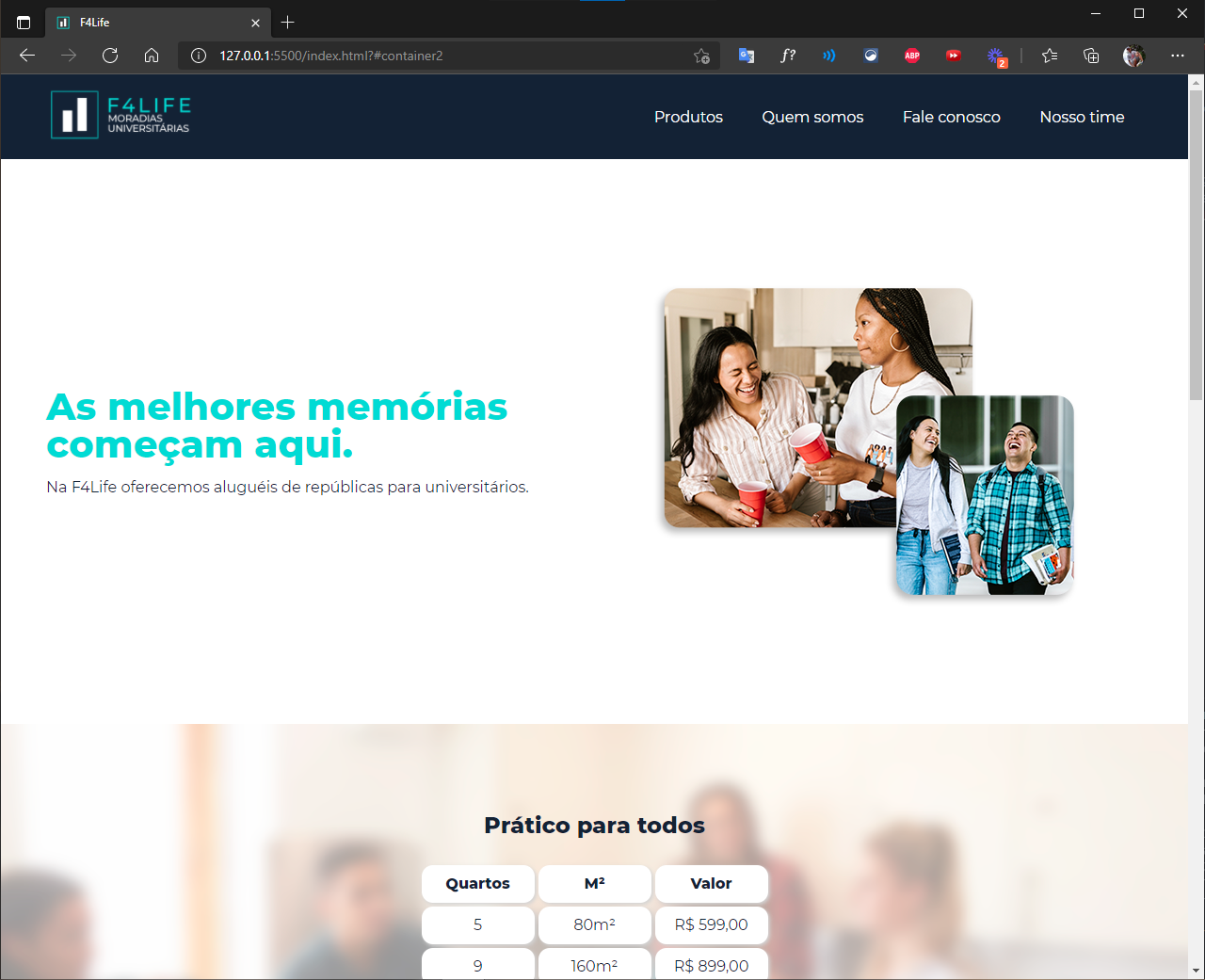 GitHub - future4code/lovelace-landing-page3