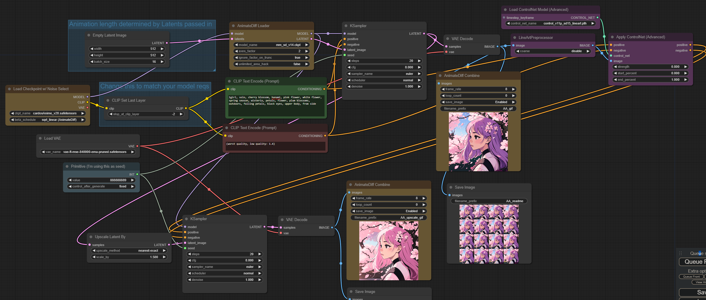GitHub - HelixNGC7293/ComfyUI-AnimateDiff: AnimateDiff for ComfyUI