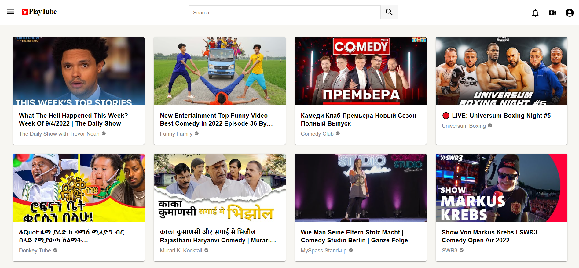 yt-clone - Codesandbox