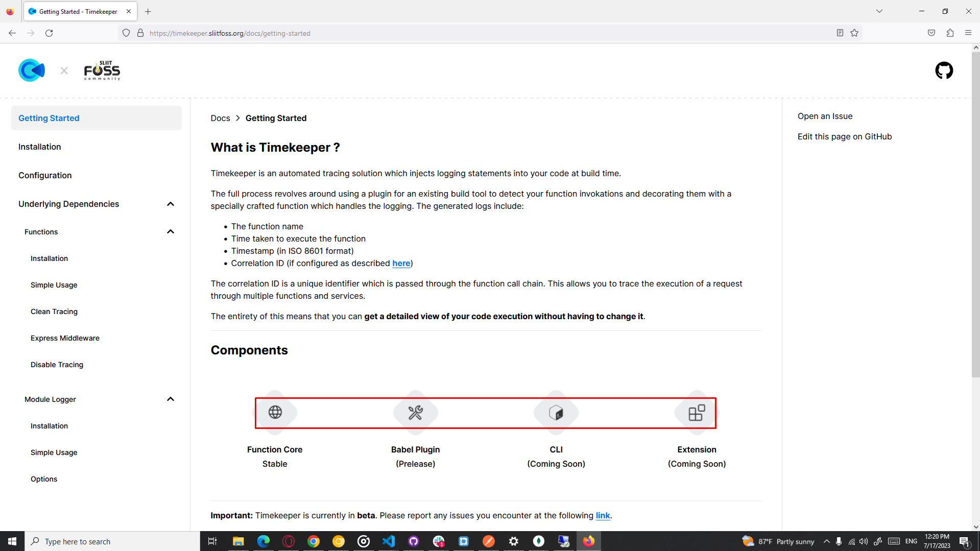 Firefox Documentation Icons Are Blurred · Issue 79 · Sliit Fosstimekeeper Web · Github