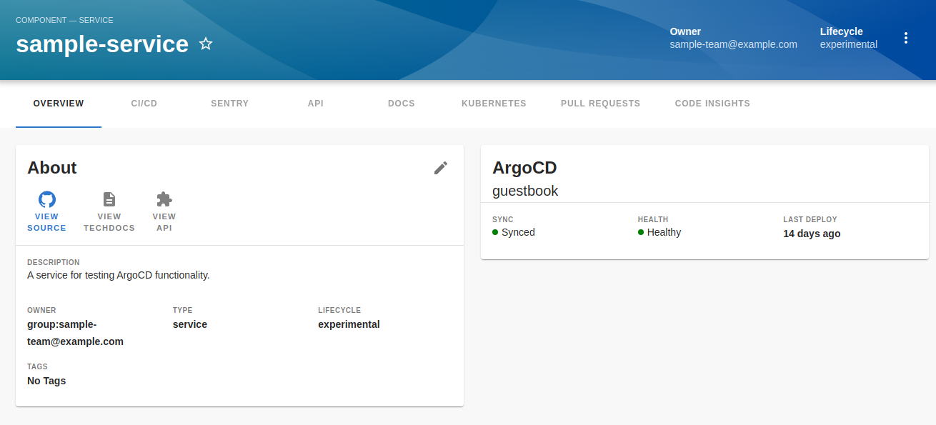 [Plugin] Argo CD · Issue #683 · backstage/backstage · GitHub
