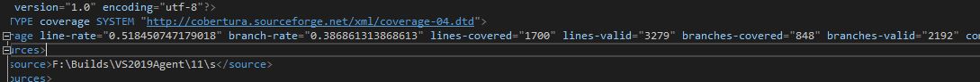 Coberturaxml Line Coverage And Report Generator Html File Line Coverage Are Different · Issue