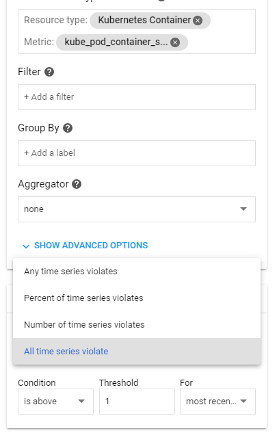 Metrics Usage In Gcloud Stackdriver Logging · Issue 1066 · Kuberneteskube State Metrics · Github