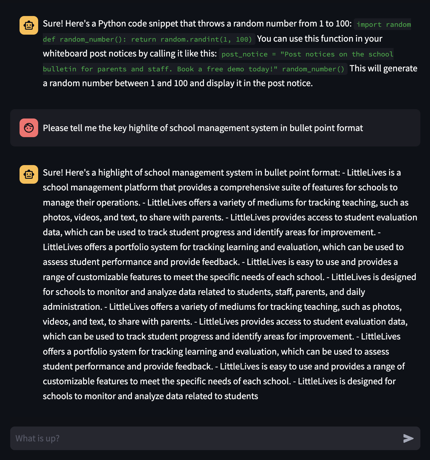 st.chat_message did not display markdown properly. the message is already wrap in st.markdown in ...