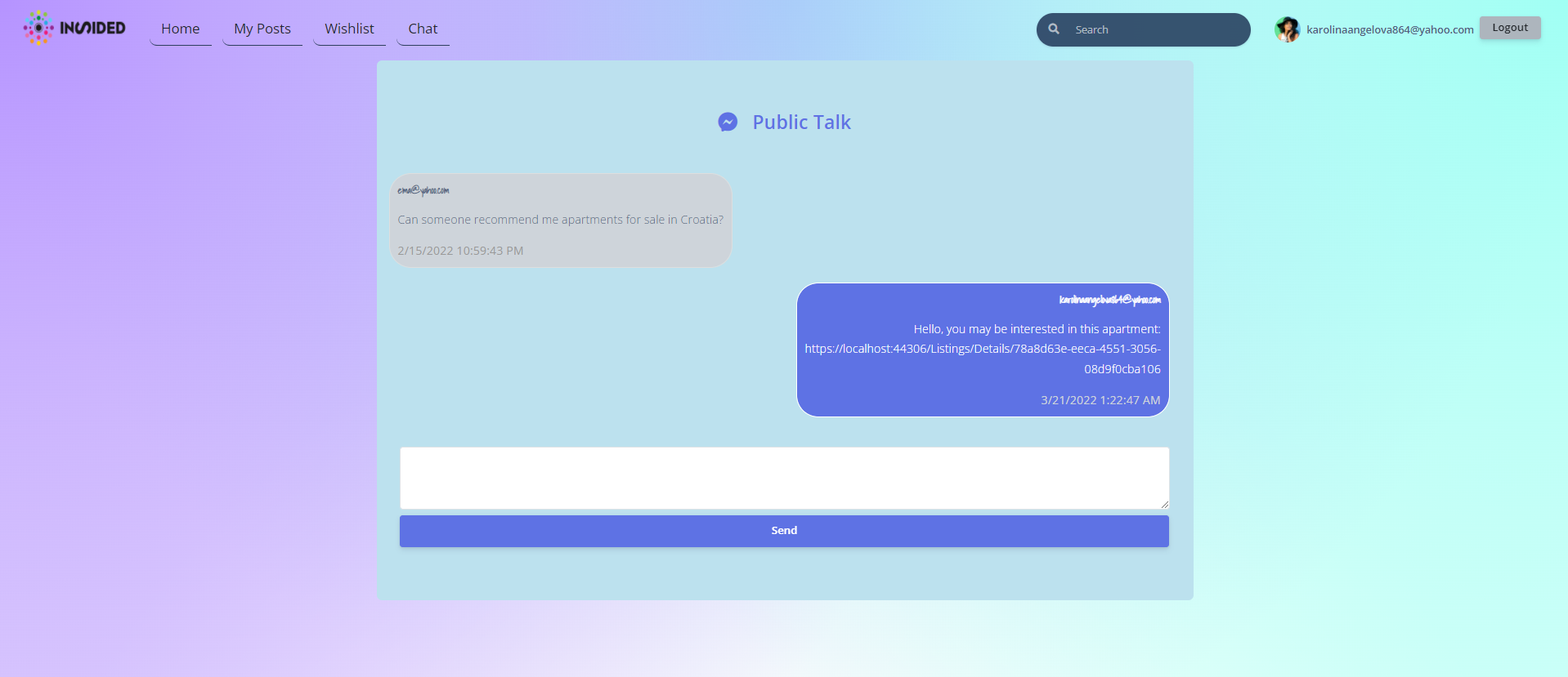 GitHub - 99KarolinaA/PostsApplication: Two applications for posting. Made using ASP.NET Core.