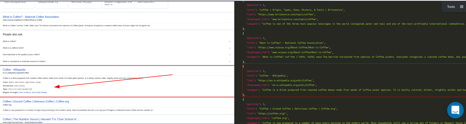 [Yahoo Search API] `rich_snippet` is not parsed for some mobile `organic_results` · Issue #294 ...