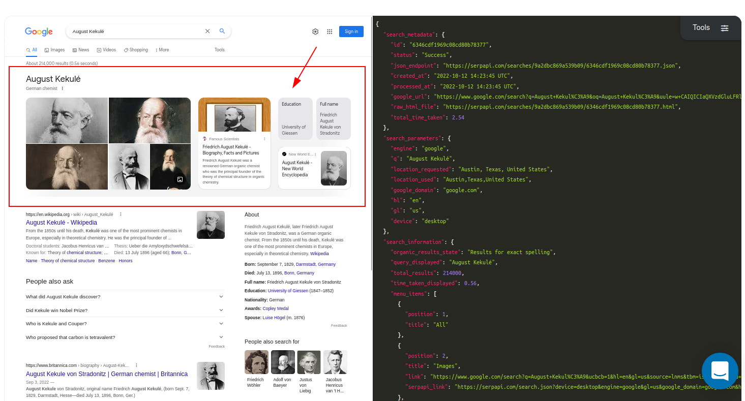 [Google Search API] Support new layout for `knowledge_graph` · Issue #385 · serpapi/public ...