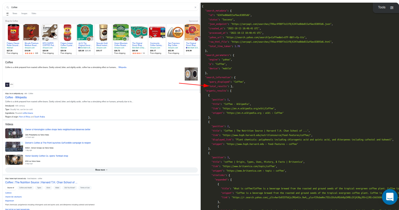 [Yahoo Search API] Empty `total_results` key · Issue #391 · serpapi/public-roadmap · GitHub