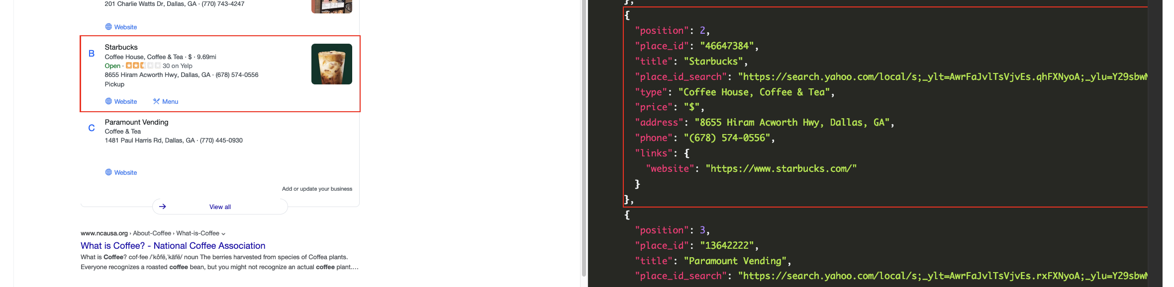 [Yahoo Search API] `links` -> `menu` of `local_results` not parsed · Issue #582 · serpapi/public ...