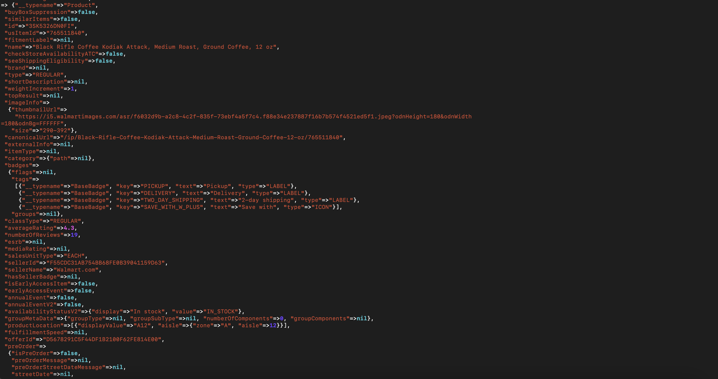 [Walmart Search API] New Fields that can be scraped · Issue #701 ...