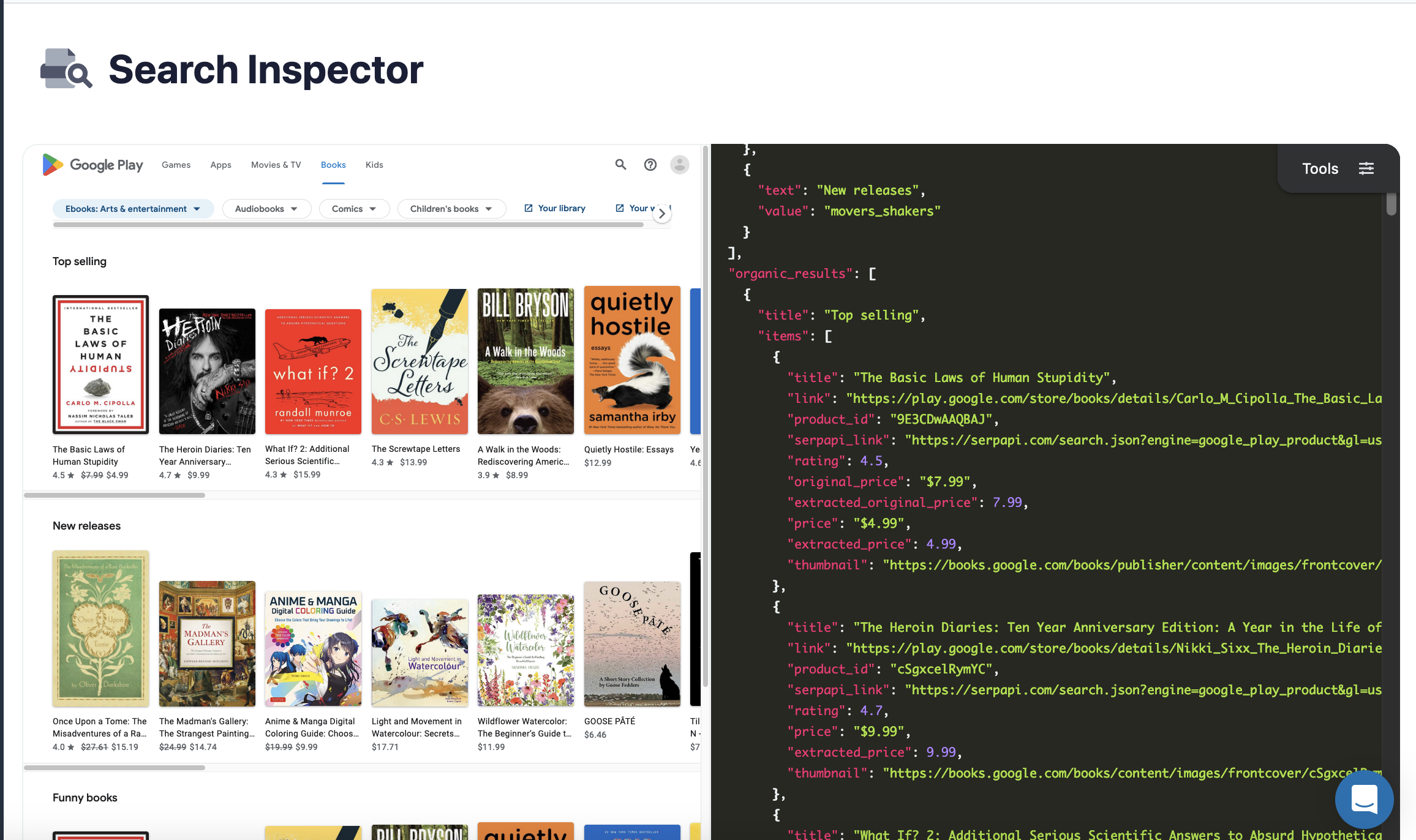[Google Play Books Store API] No Way to Paginate First Page Results for Category Search · Issue ...