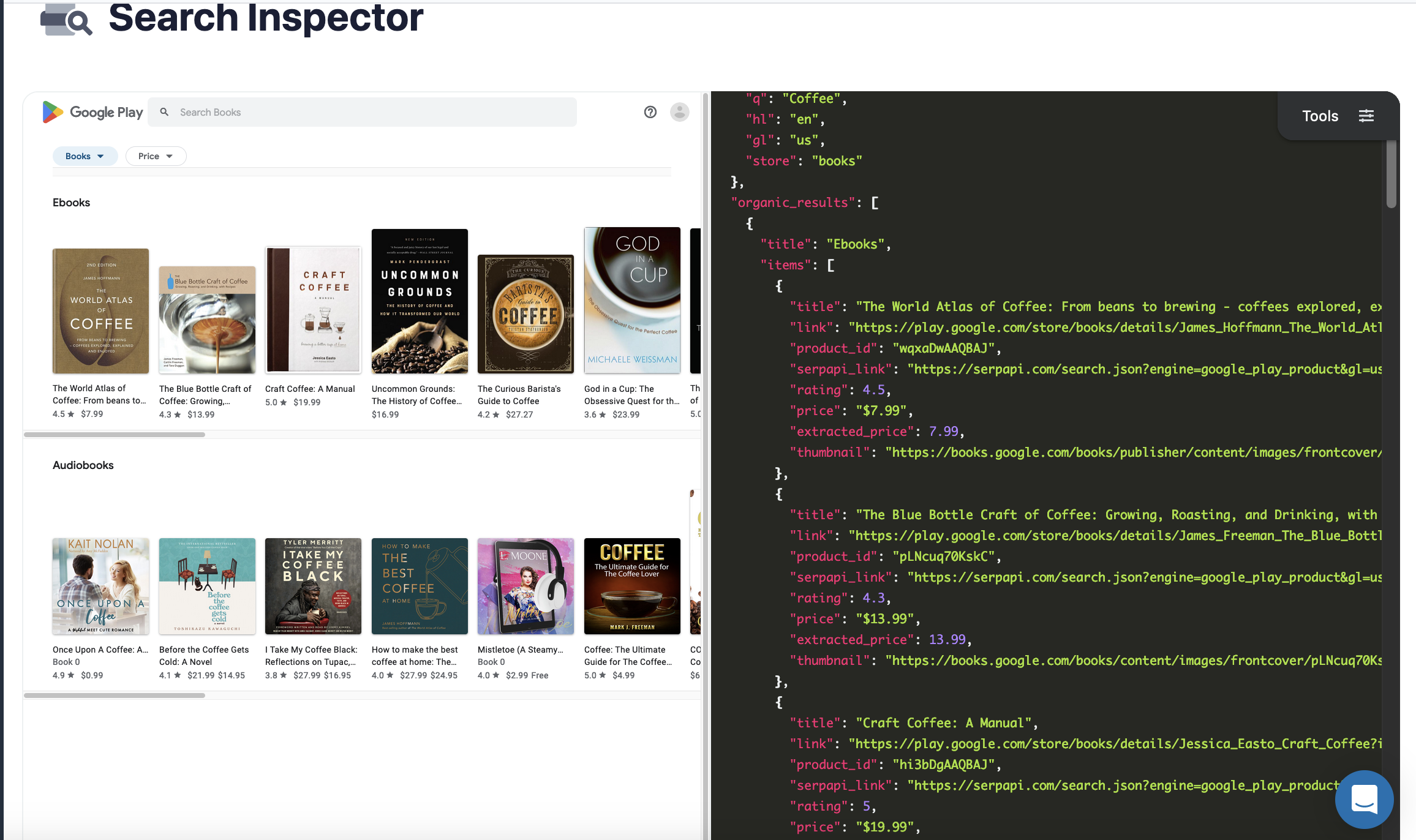 [Google Play Books API] Some First Page Results are not parsing all the ...