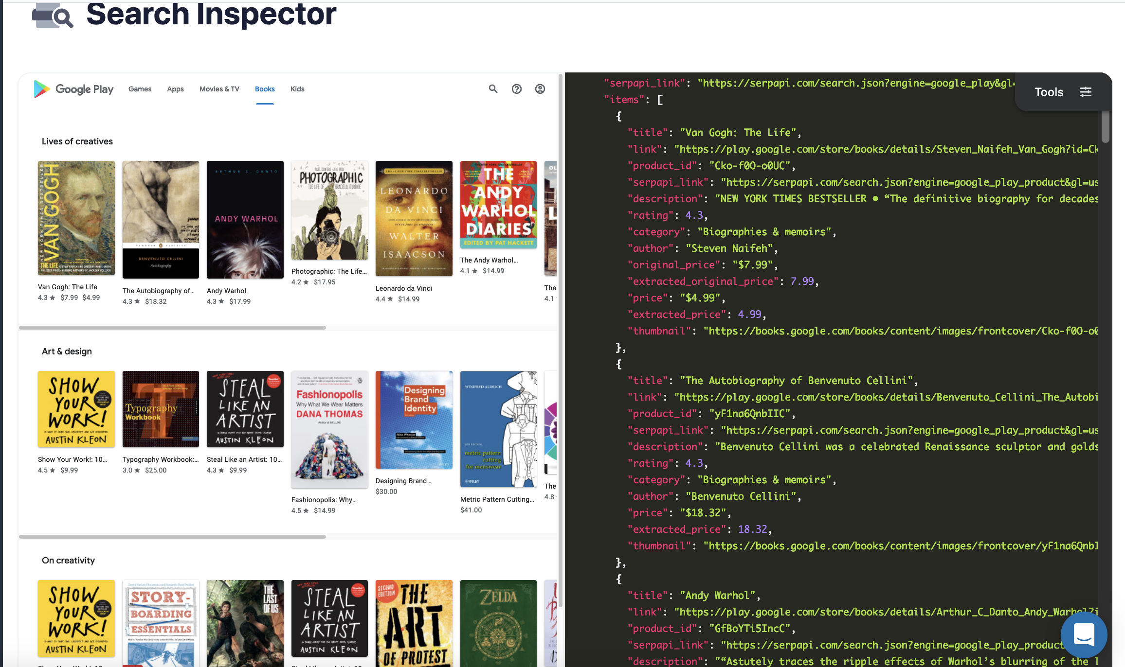 [Google Play Books API] Some Pagination Results are not parsing all the ...