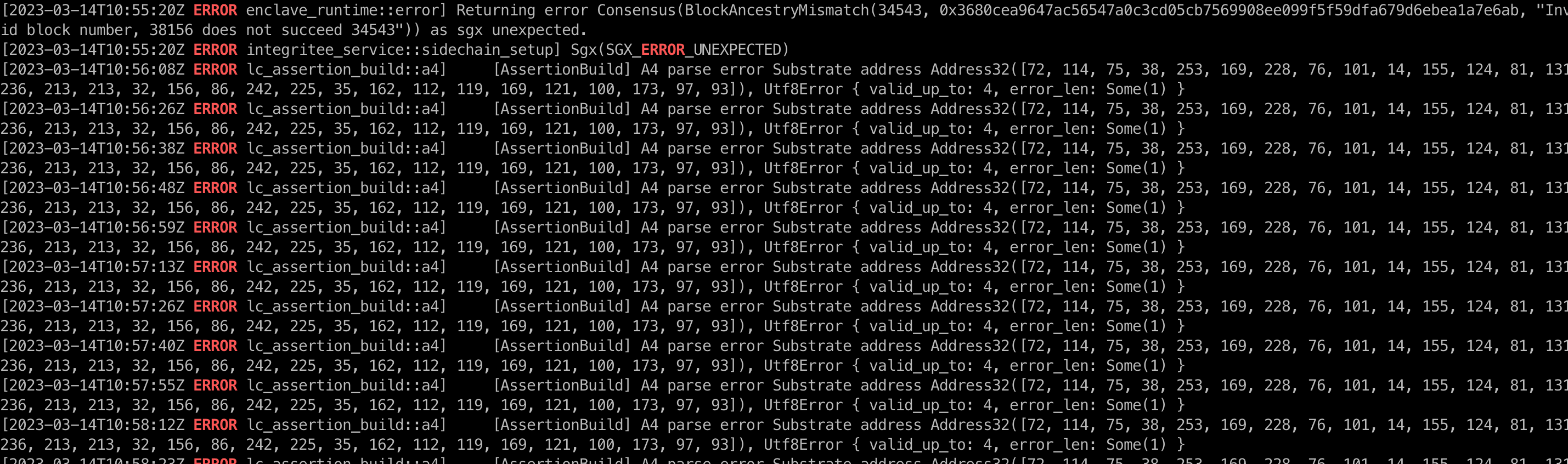 Vc A4 Parse Error Substrate Address · Issue 1453 · Litentryheima · Github
