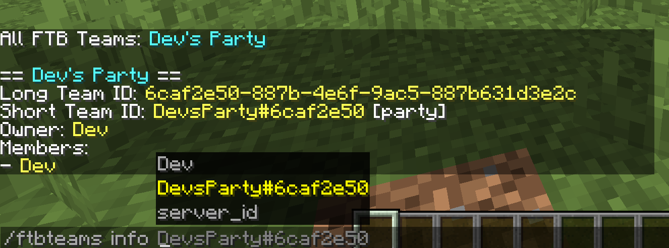 [Bug]: Please make it so ppl cant just use comas in team names it makes ...