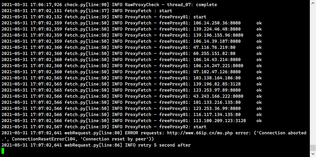 代理验活机制存在问题 · Issue #572 · jhao104/proxy_pool · GitHub