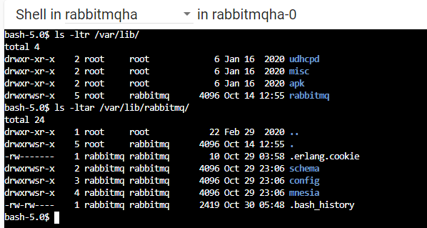Rabbitmq alpine-3.8.2 image initContainer is restarting very frequently for no reason · Issue ...