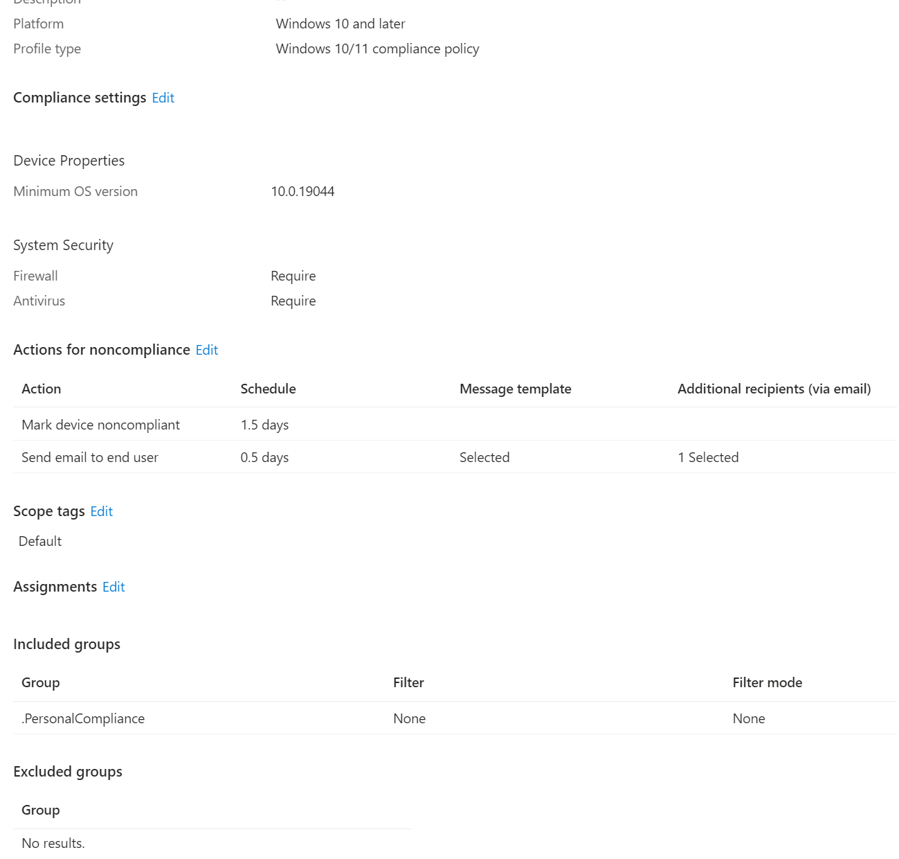 IntuneDeviceCompliancePolicy - Actions for noncompliance · Issue #3563 · microsoft ...