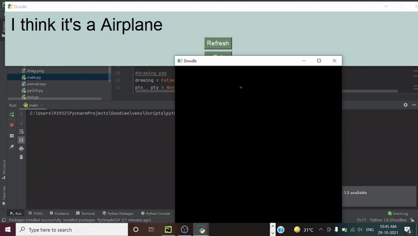GitHub - YashGkwd/Doodle-Classifier-CNN: Real time doodle classifier ...