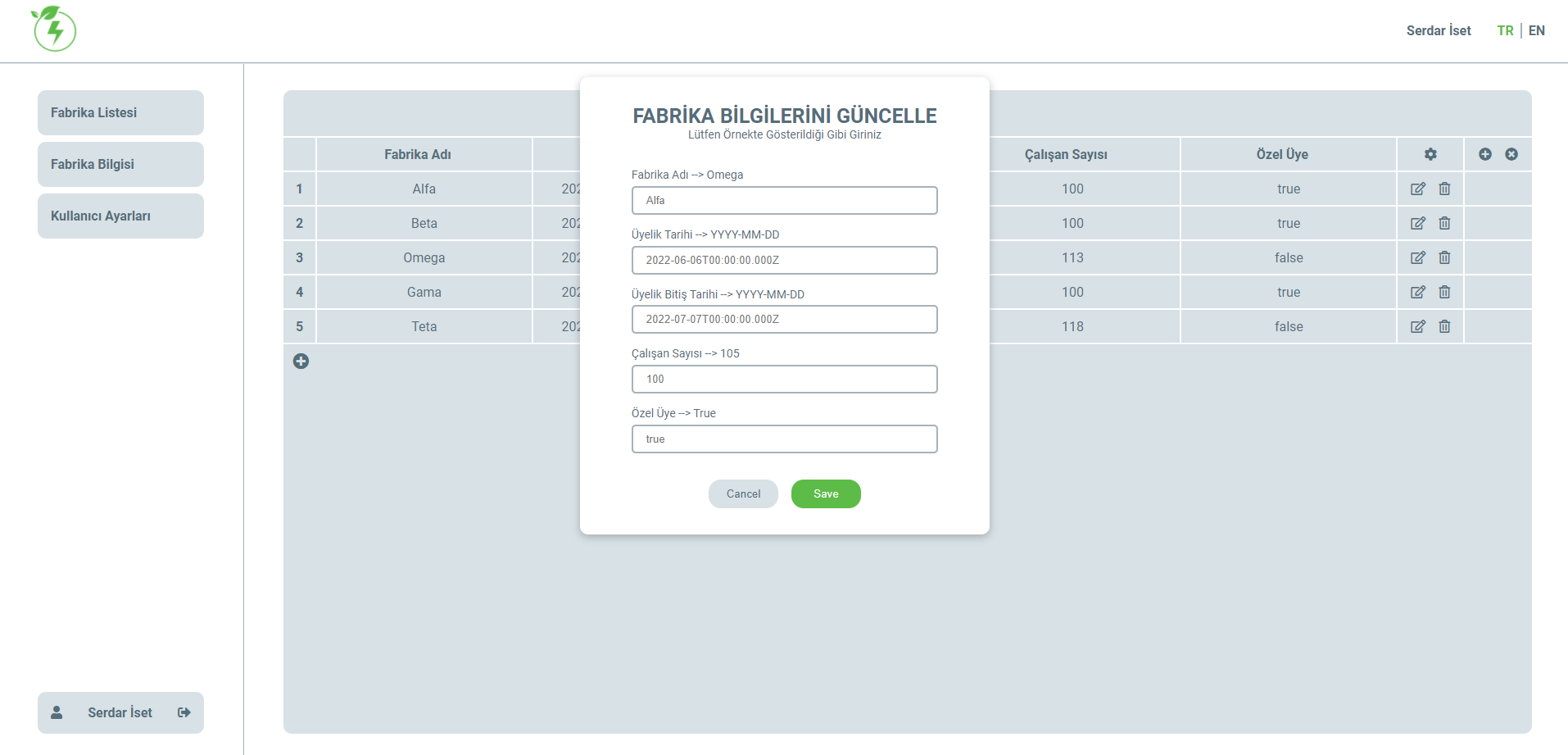 GitHub - serdariset/graduation-project-dashboard