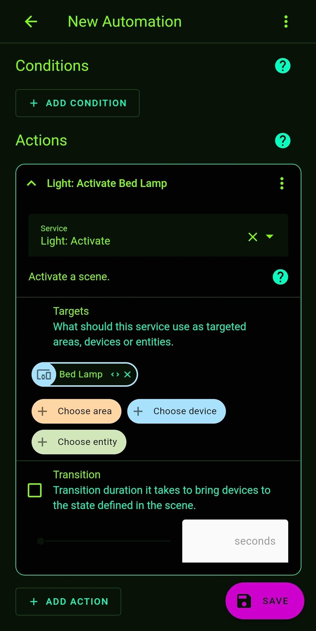 Color selection for lights is missing from visual editor · Issue #14971 · home-assistant ...