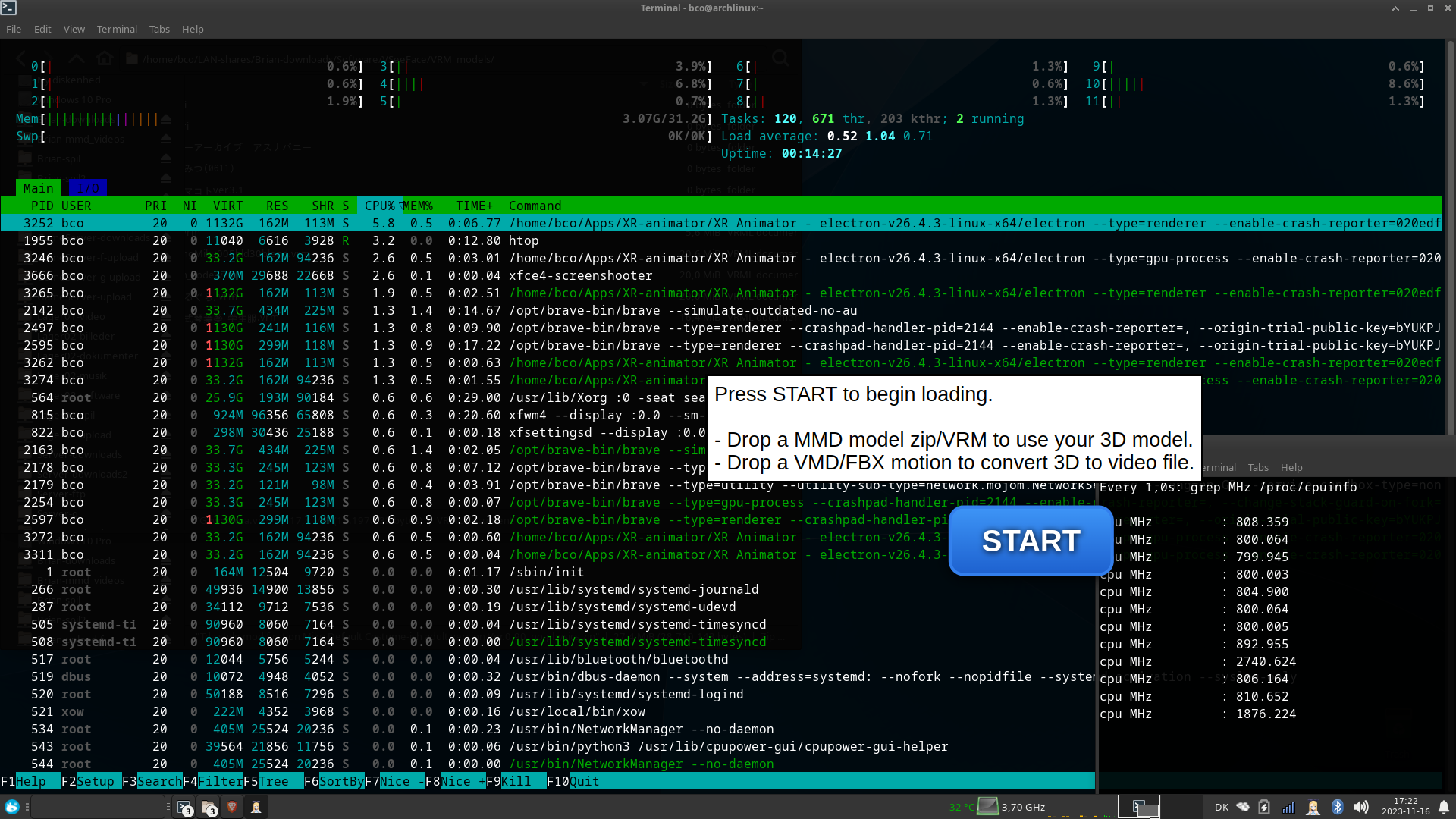 0.17.0 - linux 100% single core use · Issue #43 · ButzYung ...