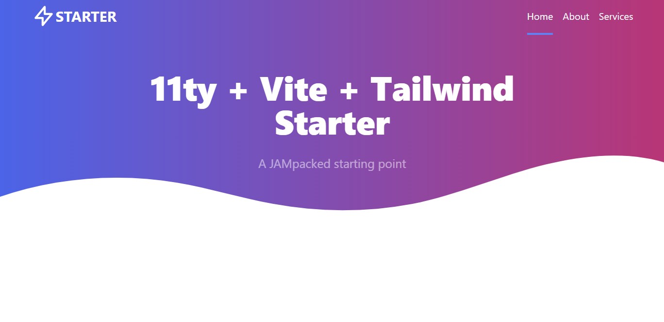 GitHub - oneezy/11ty-starter: A JAMpacked starting point