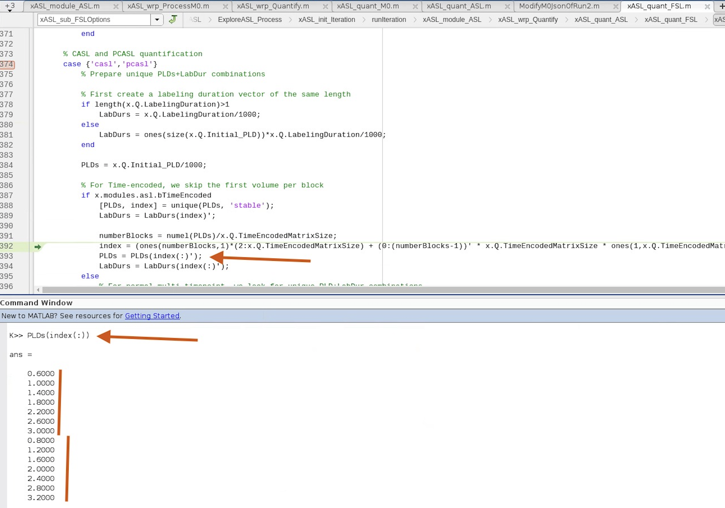 Bug in DEBBIE data - wrong order of PLDs in FSLOptions.txt · Issue #1449 · ExploreASL/ExploreASL ...