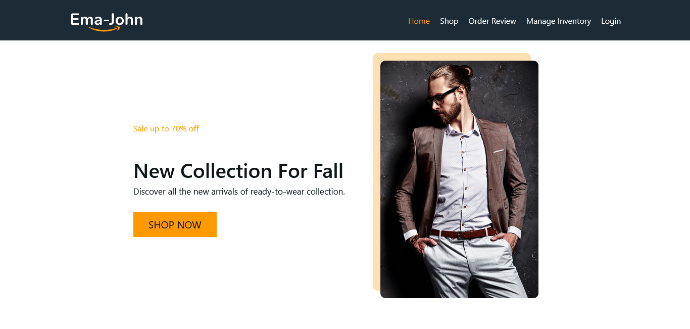 GitHub - zeon-X/E-commerce-Development-0.6: E-commerce project named "Ema-John-Shop" for an ...