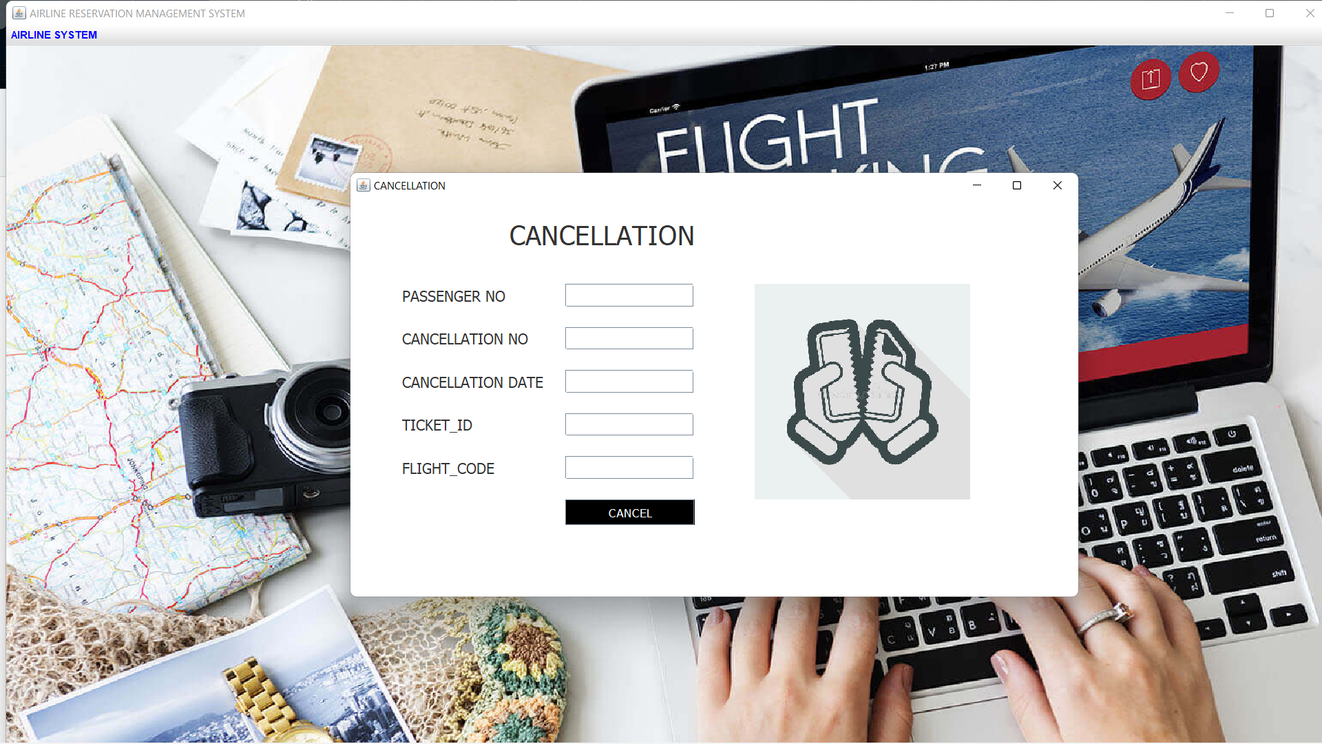GitHub - MG1902/Airline-Reservation-System: It is a Java-based GUI ...