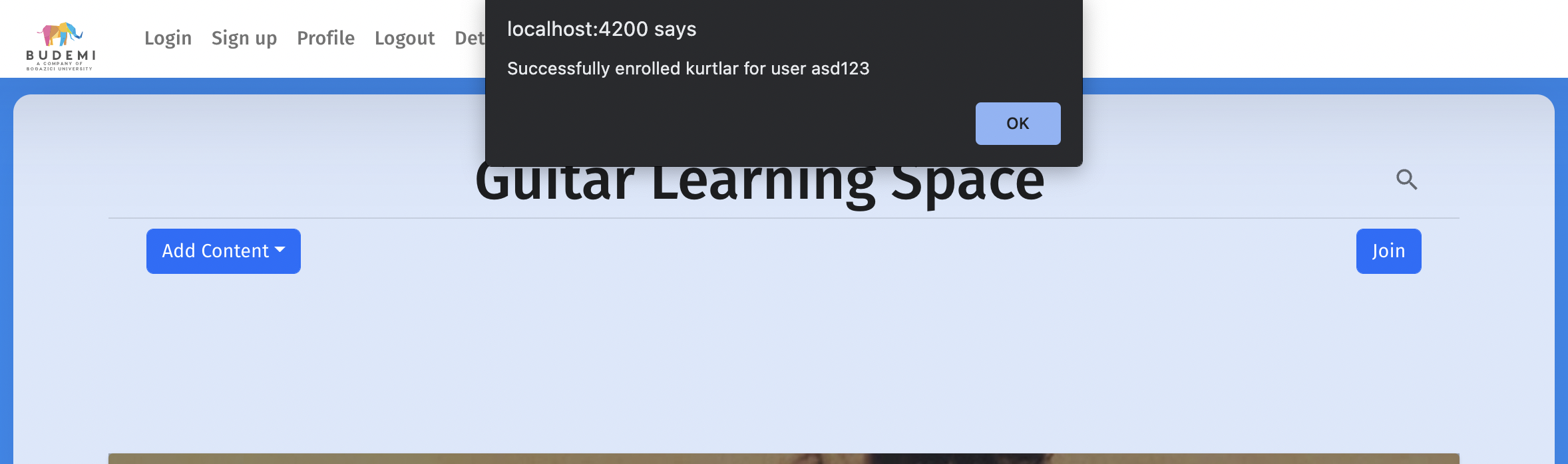 Learning Space Detail Page Design · Issue #530 · bounswe/bounswe2022group1 · GitHub