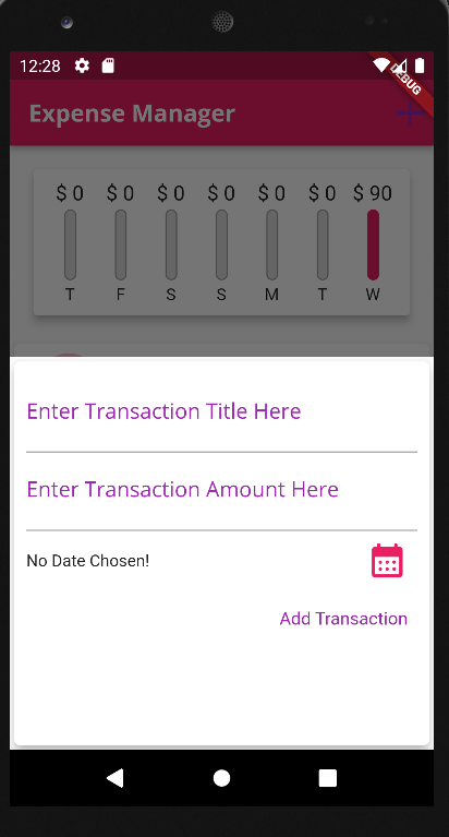GitHub - Yashi11/Expense-Planner: An application for managing personal expenses using an ...
