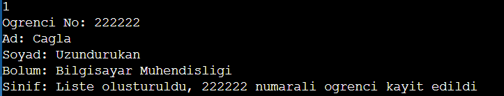 GitHub - caglauzundurukan/doublyLinkedListStudentEnroll: Student ...