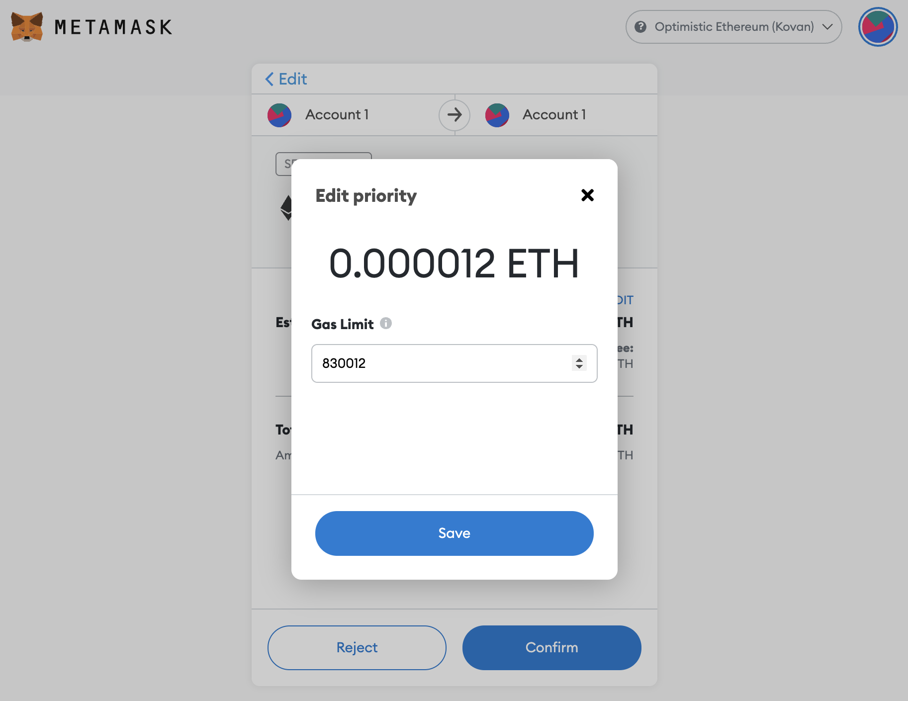 Update Custom Gas Estimation Handling For Optimism Network · Issue 12299 · Metamaskmetamask