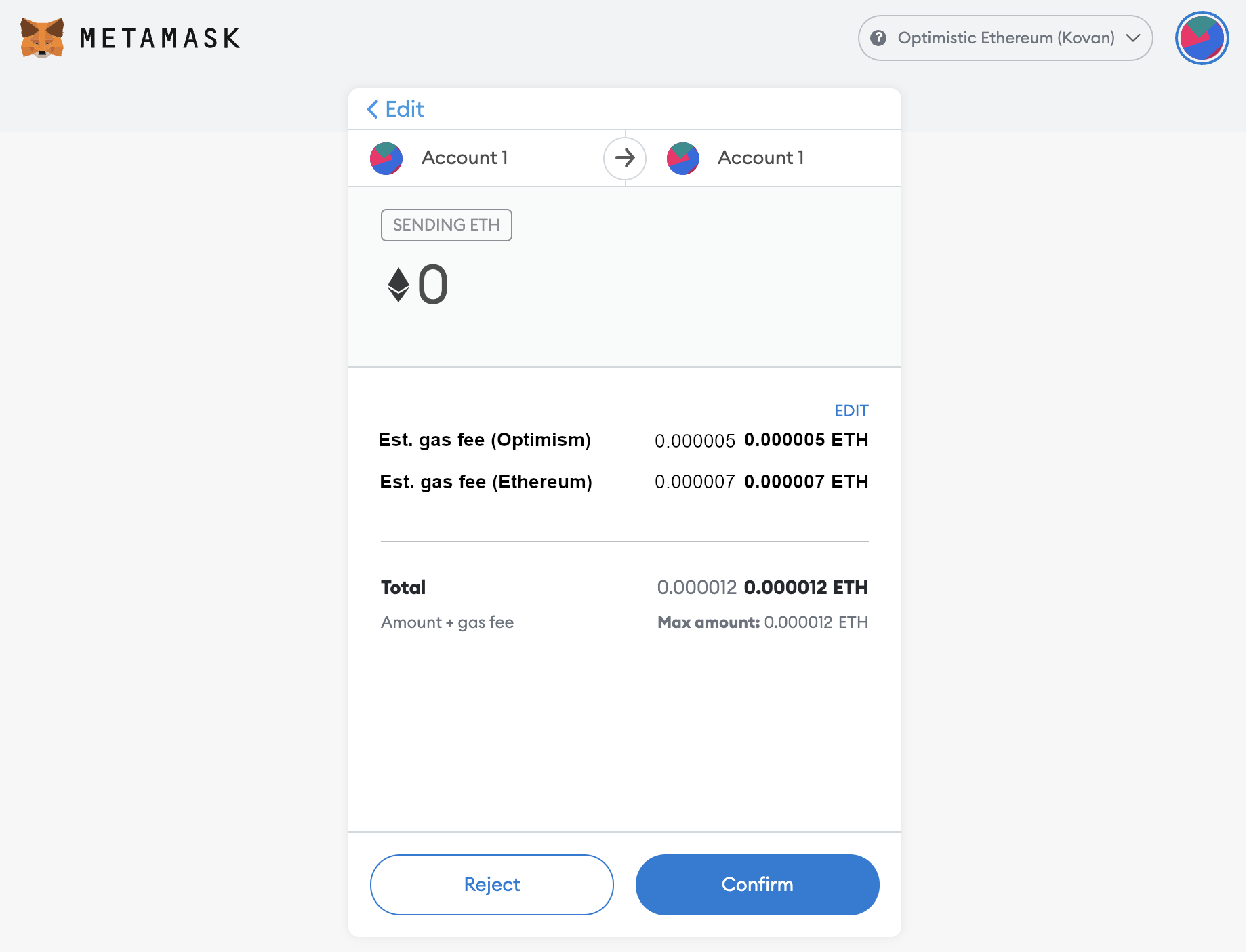 Update Custom Gas Estimation Handling For Optimism Network · Issue 12299 · Metamaskmetamask