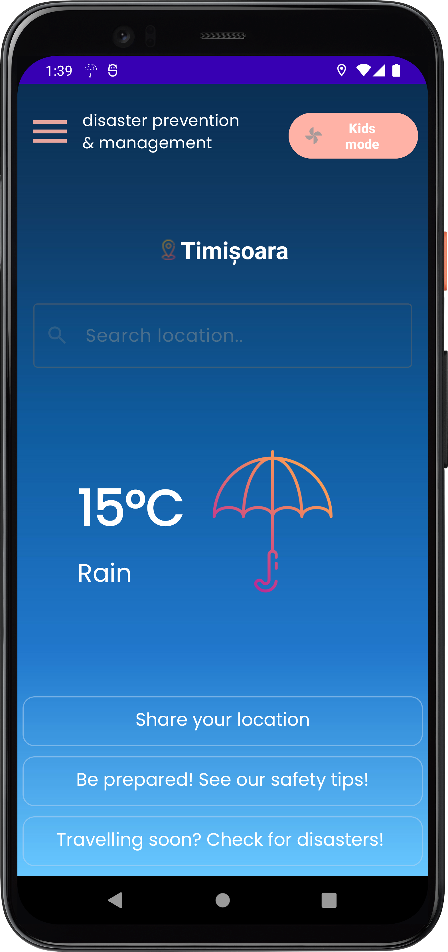 GitHub - DenisaDeak/disaster-prevention-and-management: Android app on ...