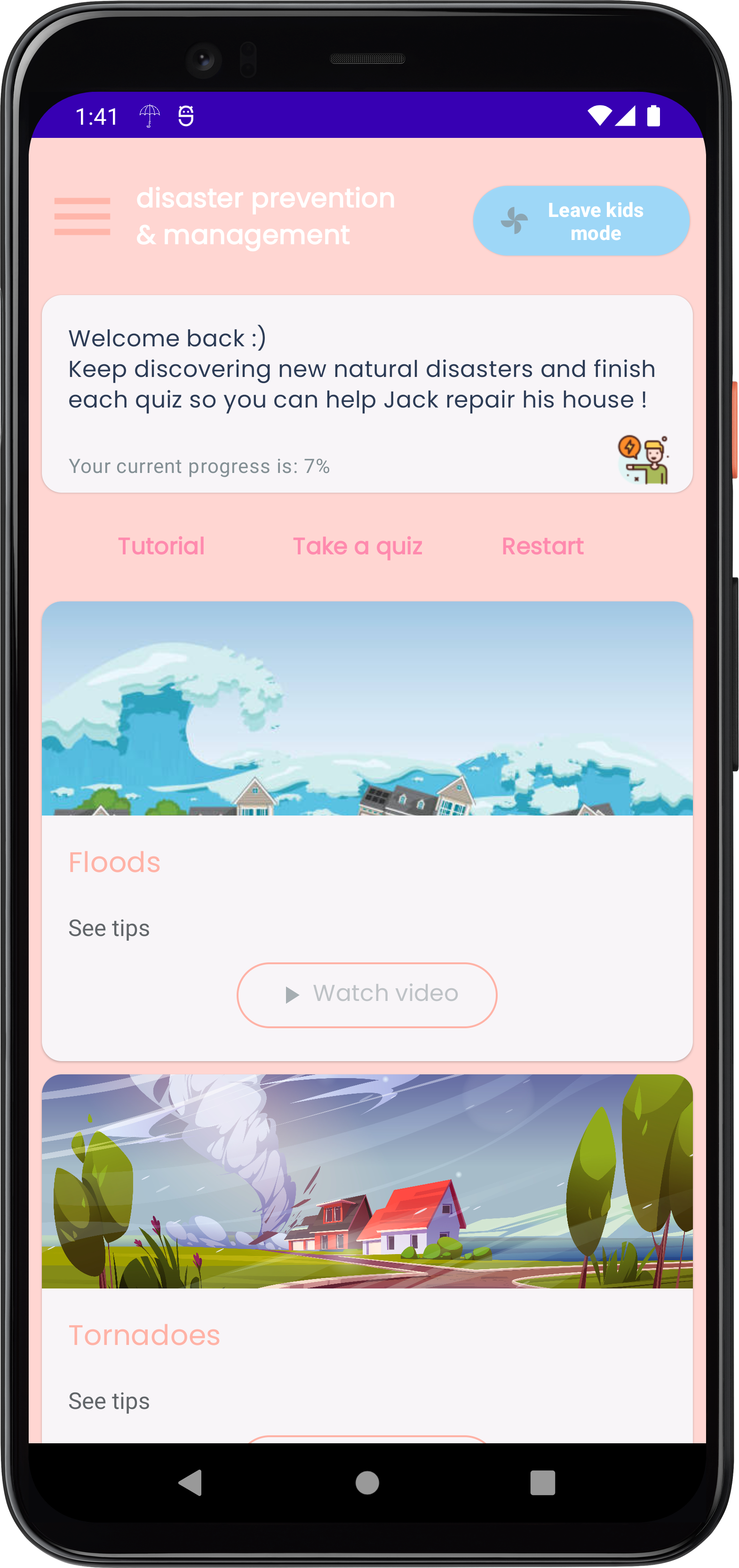 GitHub - DenisaDeak/disaster-prevention-and-management: Android app on ...