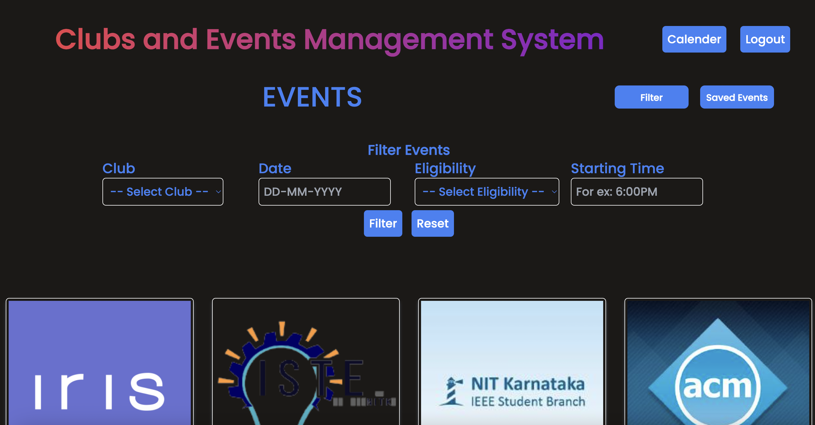 GitHub - pranav-salunkhe/wwwE: wwwE - what?when?where?Event - A MERN stack based Event ...