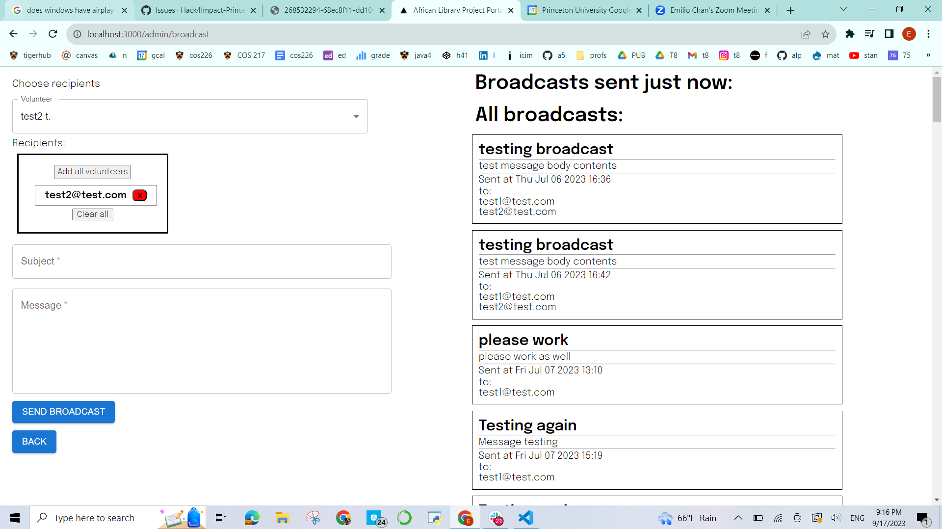 (m) admin-broadcast-design · Issue #189 · Hack4Impact-Princeton/alp-portal · GitHub