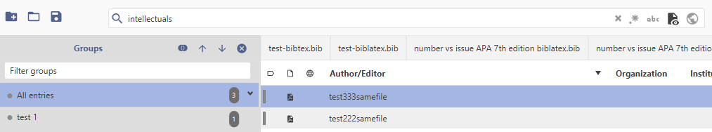 Fulltext search. Some terms cannot be found · Issue #8428 · JabRef/jabref · GitHub