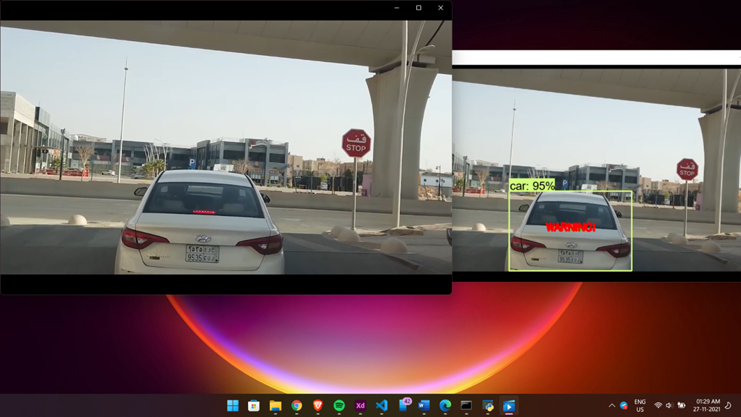 GitHub - Jaay7/Object-Detection: Detecting vehicles and warn them if ...