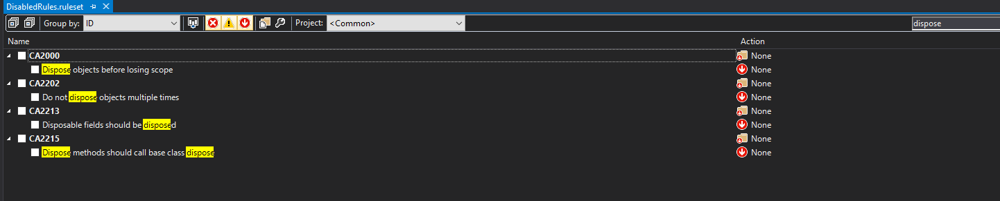 Ide0068 How Do I Disable It Forever · Issue 2618 · Dotnetroslyn Analyzers · Github