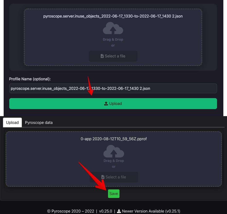 Improve UI of Adhoc drag and drop · Issue #1334 · grafana/pyroscope · GitHub